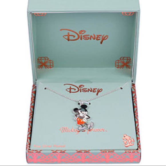 Disney | Jewelry | Nwtdisney Classic Mickey Mouse Pendant Necklace ...
